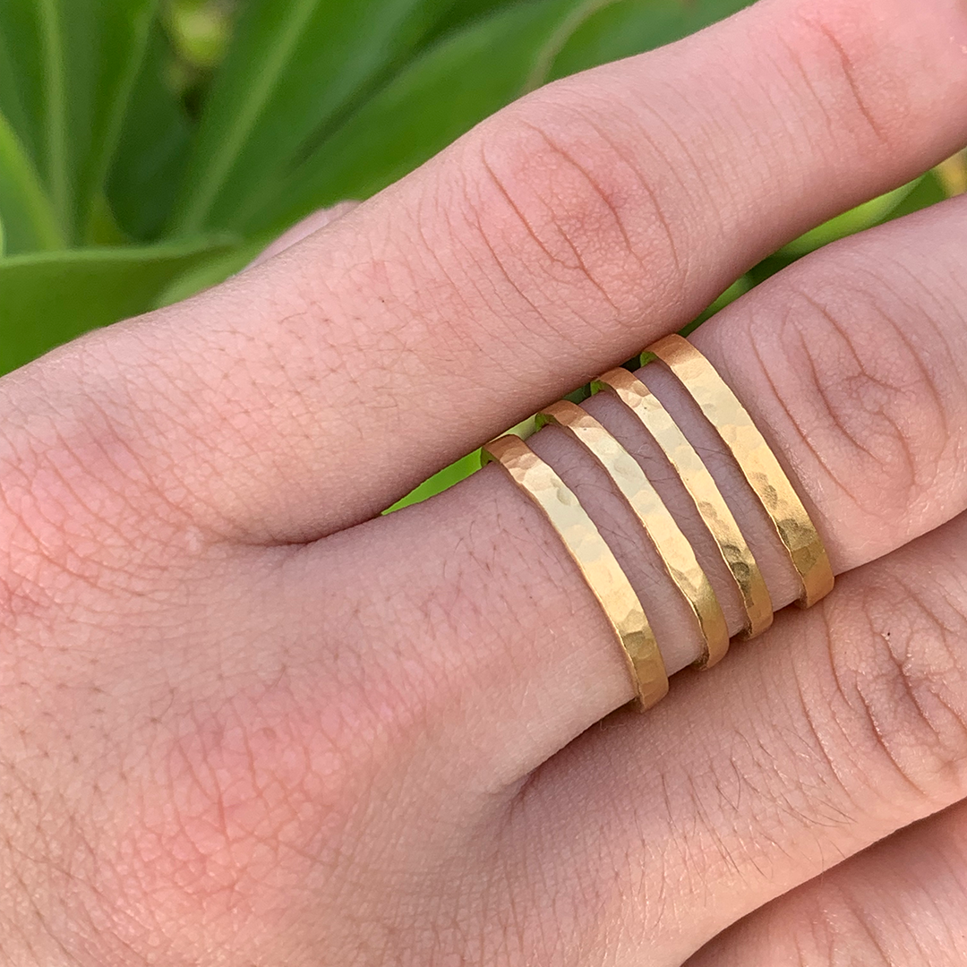 Hanalei Ring (14k Gold over Sterling Silver) – Debby Sato Designs