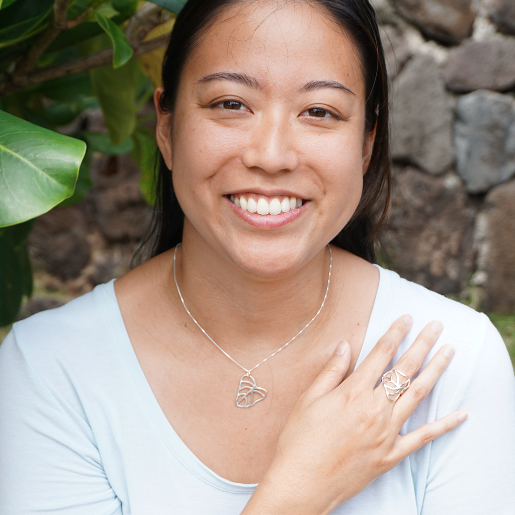 Kalo Ring, Taro Ring (Sterling Silver) – Debby Sato Designs