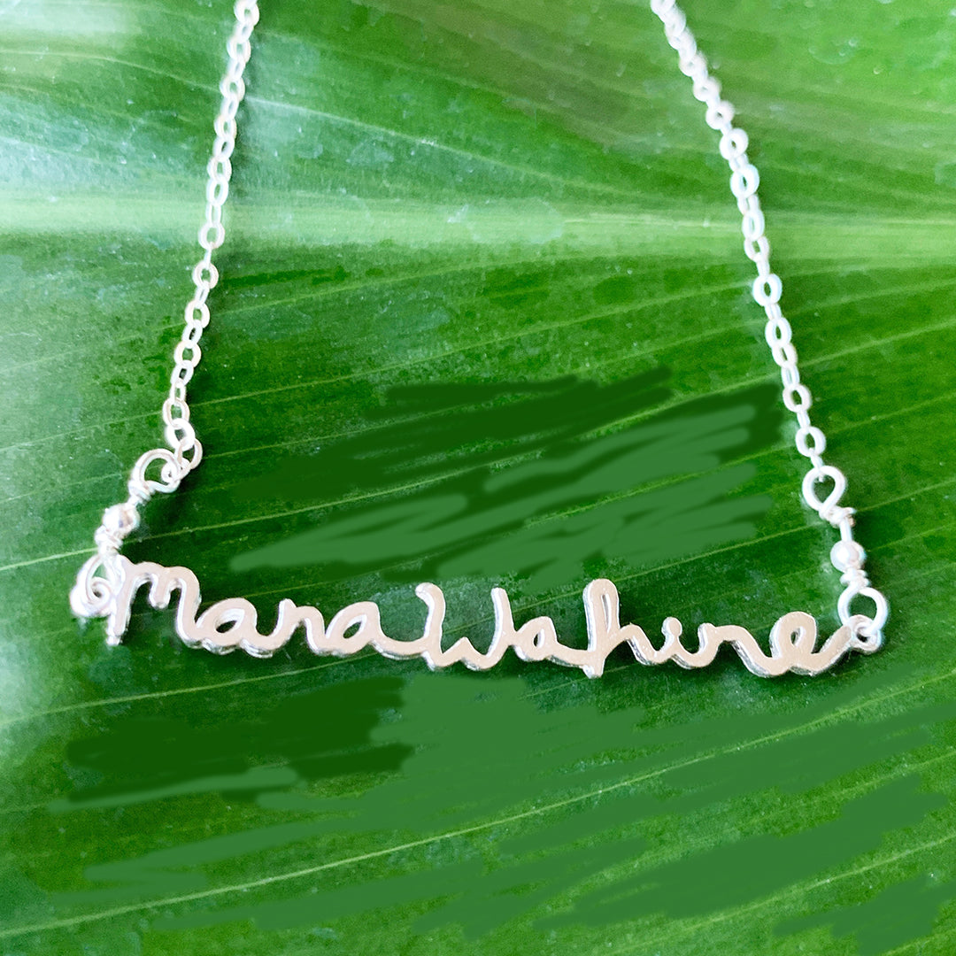 Mana Wahine Necklace (Sterling Silver) – Debby Sato Designs