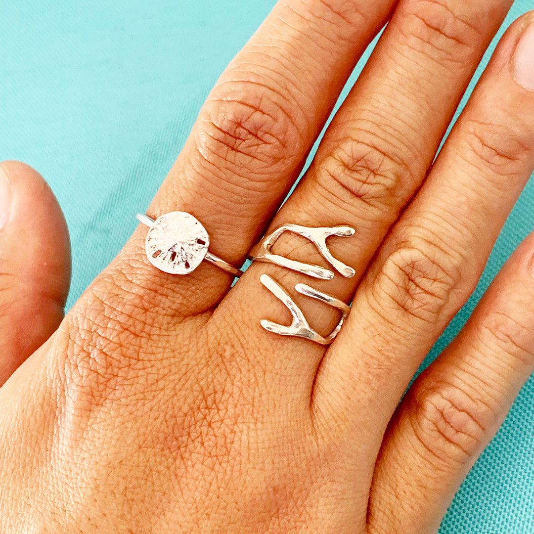 Sand Dollar Ring (Sterling Silver) – Debby Sato Designs